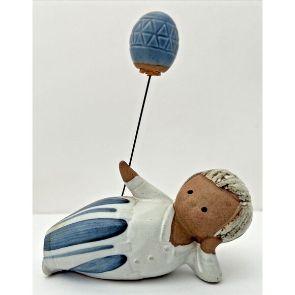 Fitz and Floyd | Accents | Vintage Fitz Floyd Stoneware Boy Holding ...